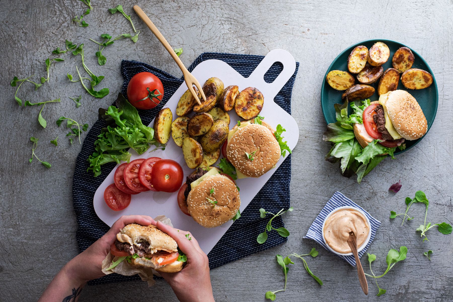 Nopea arkiruoka Hampurilaiset - Inka Ikonen